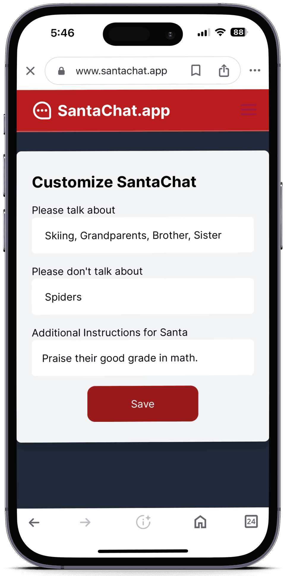 SantaChat.App